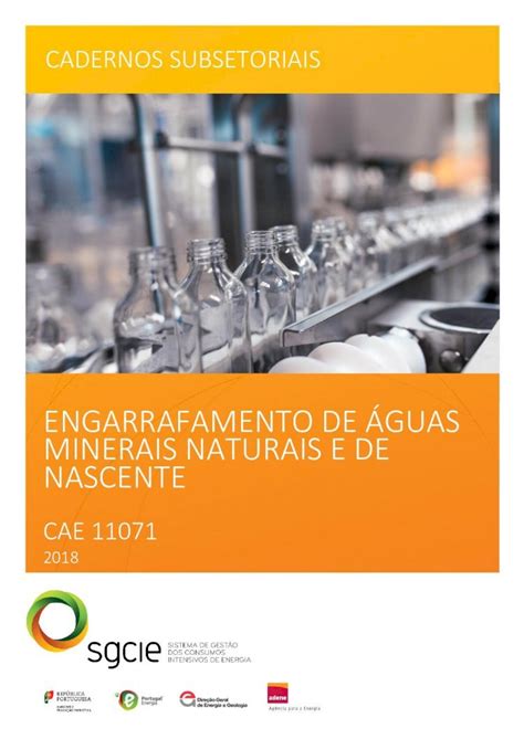 Pdf Engarrafamento De Guas Minerais Naturais E De A Gua
