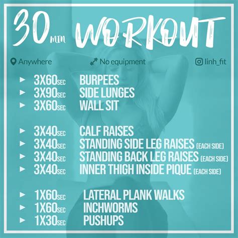 30 Min Workout Full Body Workout No Equipment Required