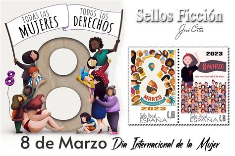 SELLOS FICCIÓN Día Internacional de la Mujer 2023