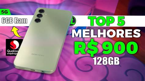 5 CELULARES para JOGOS até 900 Reais 2024 BOM e BARATO YouTube