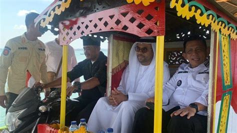 Dubes UEA Takjub Lihat Pulau Penyengat Senang Masakan Gonggong