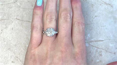 2ct Engagement Ring On Finger Informacionpublica Svet Gob Gt