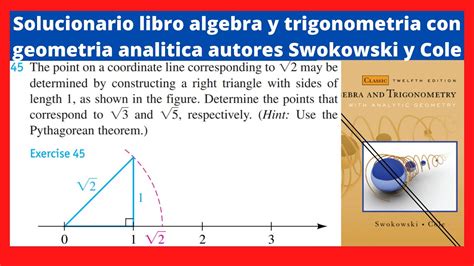 Ejercicio Resuelto Libro Algebra Y Trigonometria Con Geometria