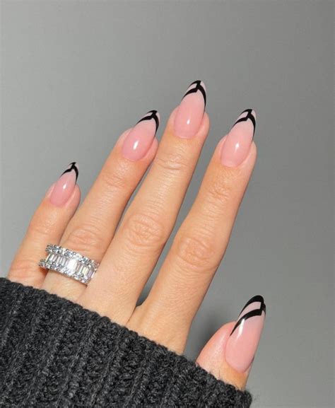 40 Stylish French Tip Nails For Any Nail Shape Metallic Chrome French