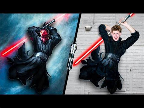 35 We Tried Star Wars Stunts In Real Life Challenge YouTube