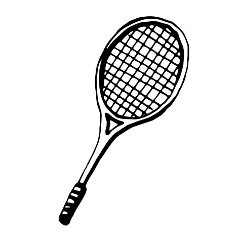 Tennis Racket Vector Clipart 23018889 Vector Art At Vecteezy