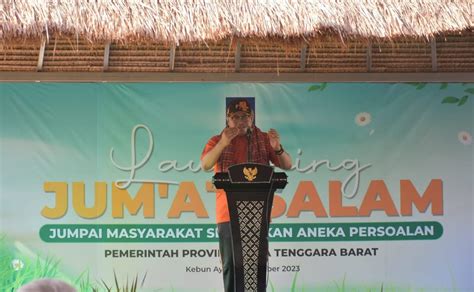 Apa Itu Jumat Salam Dan Jumat Belondong Program Baru Pemprov NTB