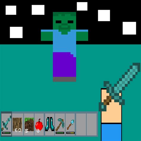 Cartoon Minecraft Steve Vs Zo