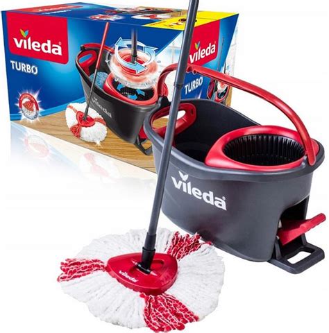 Zestaw Vileda Easy Wring Clean Turbo Higiena Sprzątanie Kije