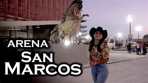 Recorriendo El Poliforum Charro De La Arena San Marcos En