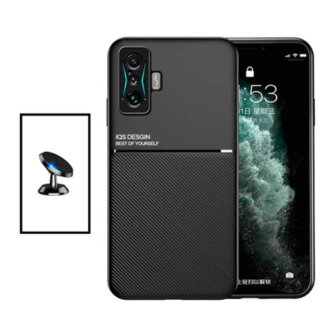 Kit Capa Magnetica Luxarmor Suporte De Carro Para Xiaomi Poco F4 Gt