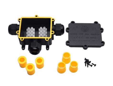 Buy FX Junction Box Outdoor Waterproof IP68 3 Way Plug Line M25 Coaxial