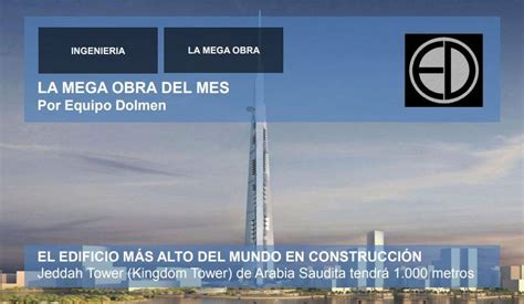 La Mega Obra El Edificio M S Alto Del Mundo Jeddah Tower Dolmen