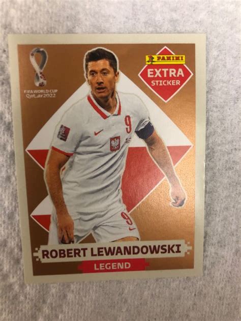 Panini Wm Extra Sticker Robert Lewandowski Kaufen Auf Ricardo