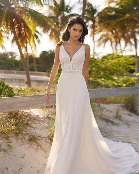 Abito Da Sposa 2024 Aire Beach Wedding Collezione 2024