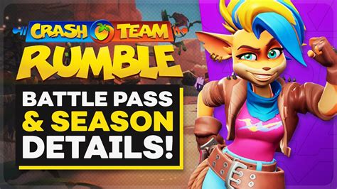 Crash Team Rumble NEW Details On 100 Tier Battle Pass Season Lengths