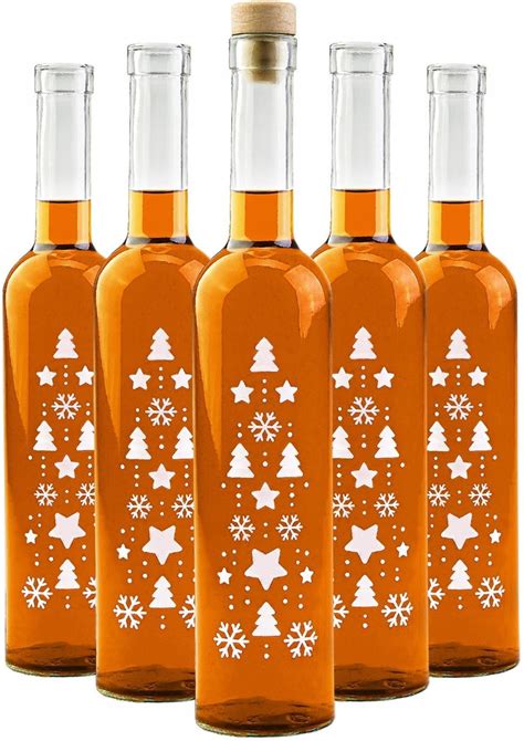 Superbutelki 5X Butelki Na Święta Futura 500 Ml Syrop Nalewki Wino