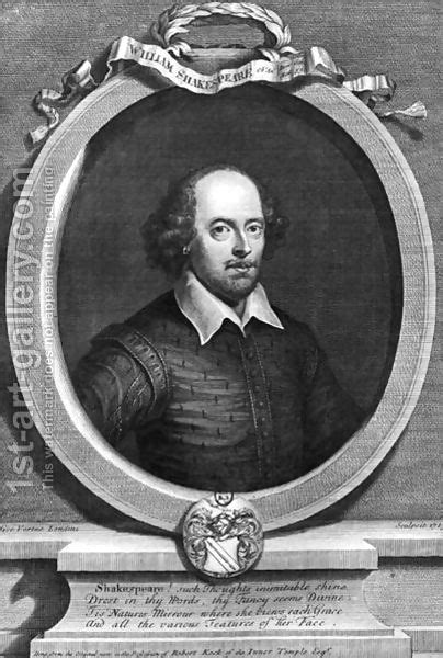 Stampe Di Qualità Del Museo ritratto william shakespeare 1719 di