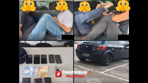 Guarda prende homens que faziam assaltos em Santana de Parnaíba