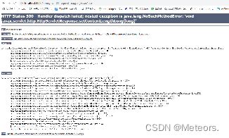 Status Handler Dispatch Failed Nested Exception Is Java