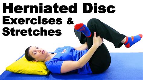 Herniated Disc Exercises Stretches Ask Doctor Jo YouTube