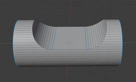 Modifiers Bevel Cylinder Edges With Curved Cutout Blender Stack