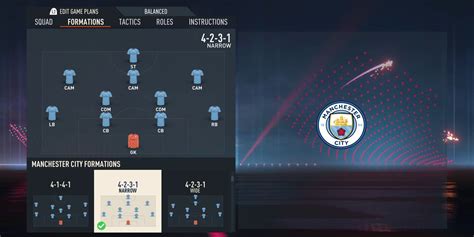 FIFA 23 The Best Formation Starting 11 For Manchester City
