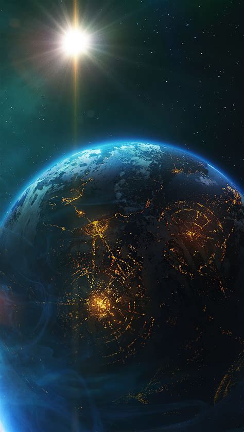 La Tierra En El Espacio Fondo De Pantalla 4k HD ID 6830