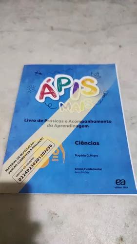 Àpis Maís Ciências 5o Ano Práticas E Acompanhamento Aluno MercadoLivre