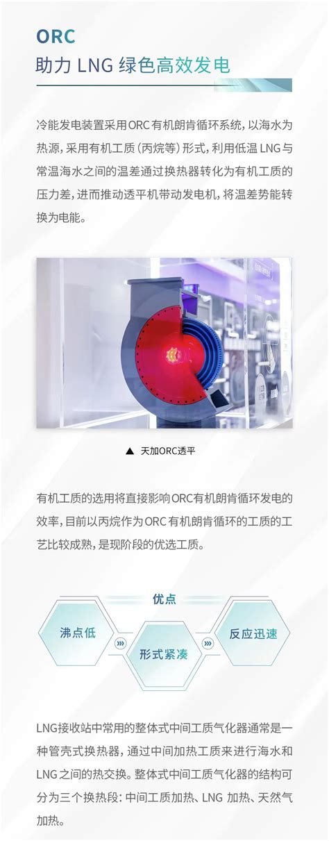 LNG冷能 ORC发电技术天加助力能源转型打出绿色发展组合拳 V客暖通网