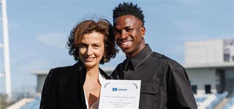 Vinicius Junior é nomeado pela Unesco como novo embaixador da Boa