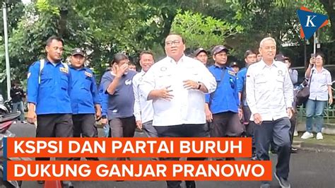 Usai Peringati May Day KSPSI Dan Partai Buruh Kompak Temui Ganjar
