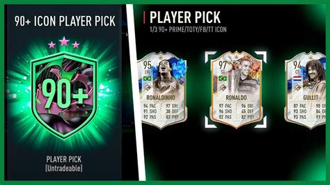 EA gönnt 2x 90 Icon Player Pick TOTS or TOTS Moments Upgrade 10x