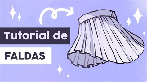 CÓMO DIBUJAR FALDITAS KAWAII Tutorial faldas polleras YouTube