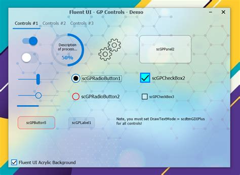 New Fluent UI Demos With StyleControls VCL Delphi Third Party