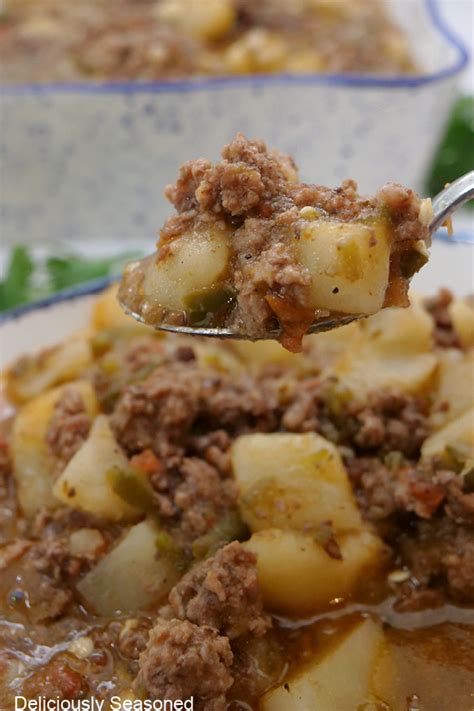 Mexican Picadillo Deliciously Seasoned