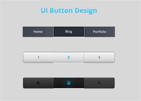 Ui Button Desing Behance