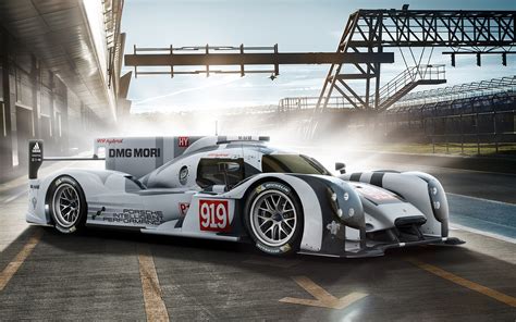 2014 Porsche 919 Hybrid Race Car Classic Vehicle Racing Germany Le Mans