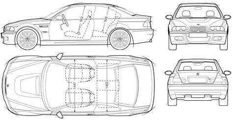 Bmw E46 Coupe Blueprint Photo Best Bmw Review I Jp