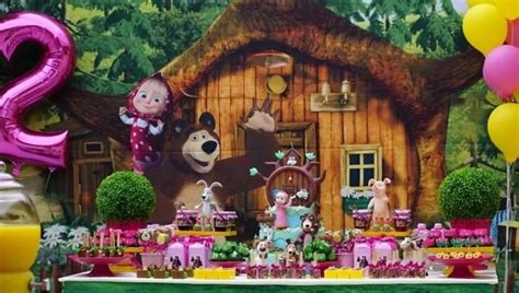 Festa Masha E O Urso Ideias E Tutoriais Para Inspirar Sua Decora O