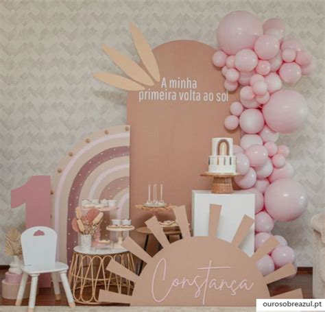 Decora O Primeira Volta Ao Sol Decoracion Cumplea Os A Ito