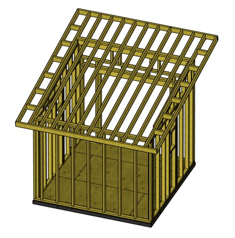How To Frame A Single Pitch Roof Infoupdate Org