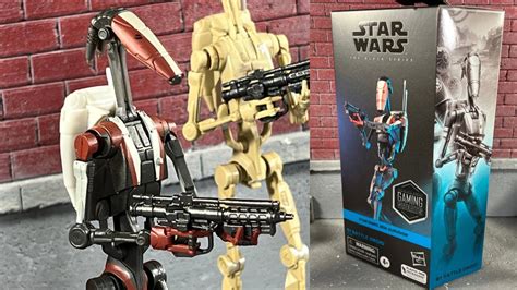 Star Wars Black Series B1 Battledroid Jedi Survivor Gaming Greats