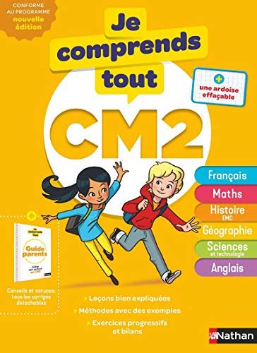 Programme Scolaire CM2 2023 Complet En Ligne Avec Exercices Gratuits