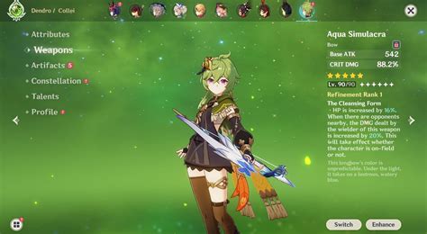 Genshin Impact Collei Build Guide Best Artifacts Weapons And More