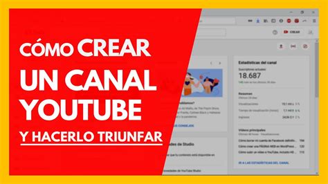 Como crear un Canal YouTube en PC fácil y bonito desde cero Tutorial