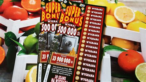 Zdrapki 648 Premiera zdrapki 0680 Super Bonus plus mały bonus