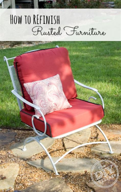 How To Repaint Rusted Patio Furniture Patio Furniture