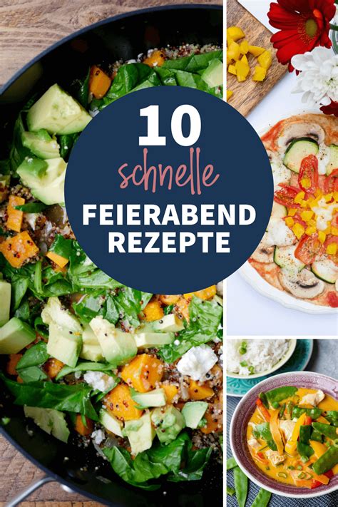 Gesunde Und Schnelle Feierabendrezepte Unter Minuten