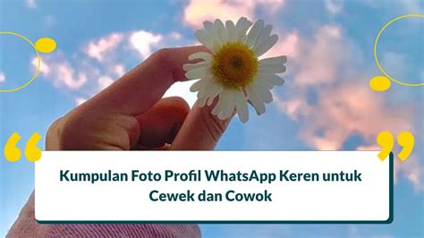 60 Kumpulan Foto Profil WA Aesthetic Keren Unik Dan Kocak